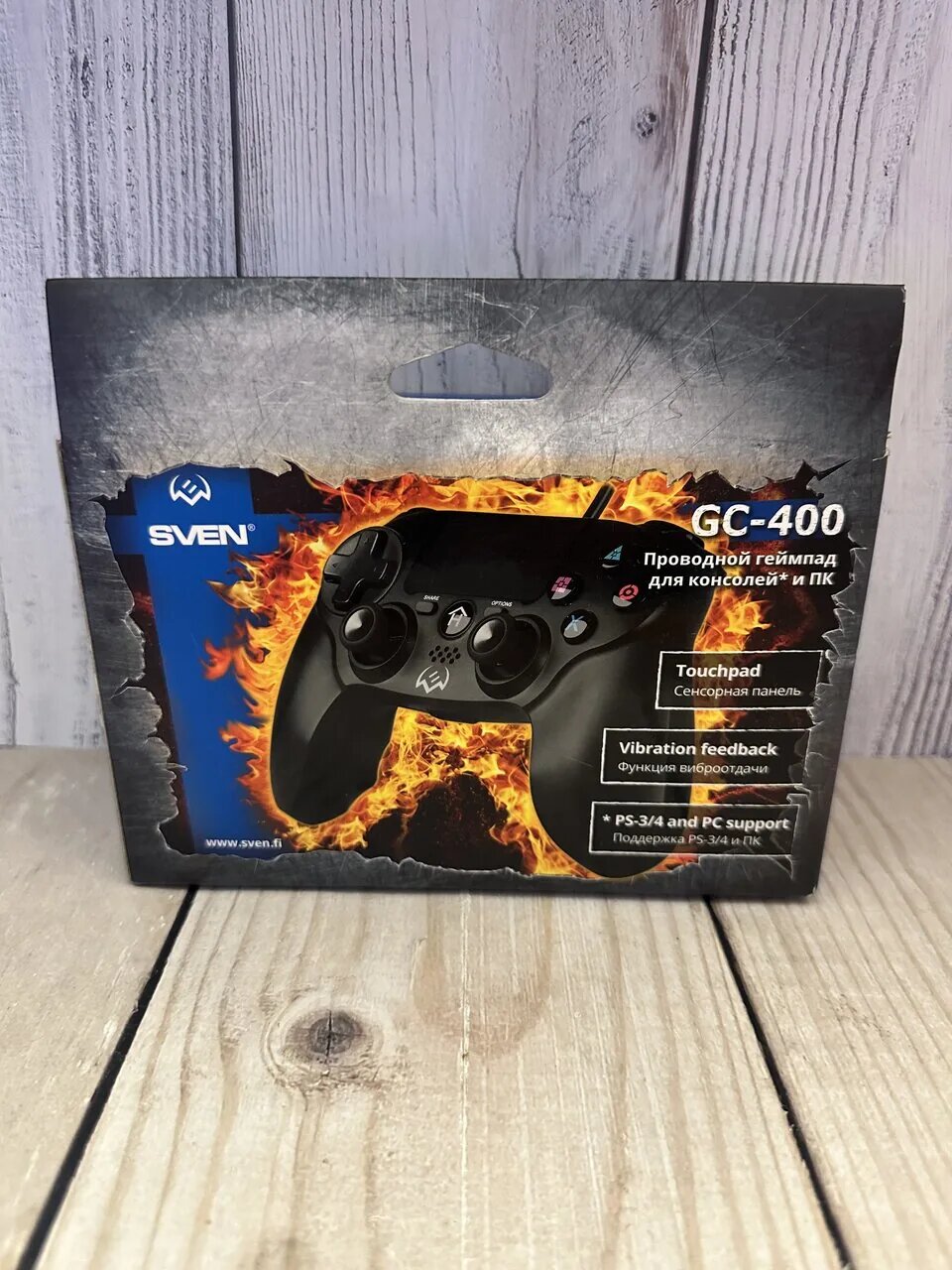 Проводной геймпад SVEN GC-400 для Пк, Play station 3, Play station 4