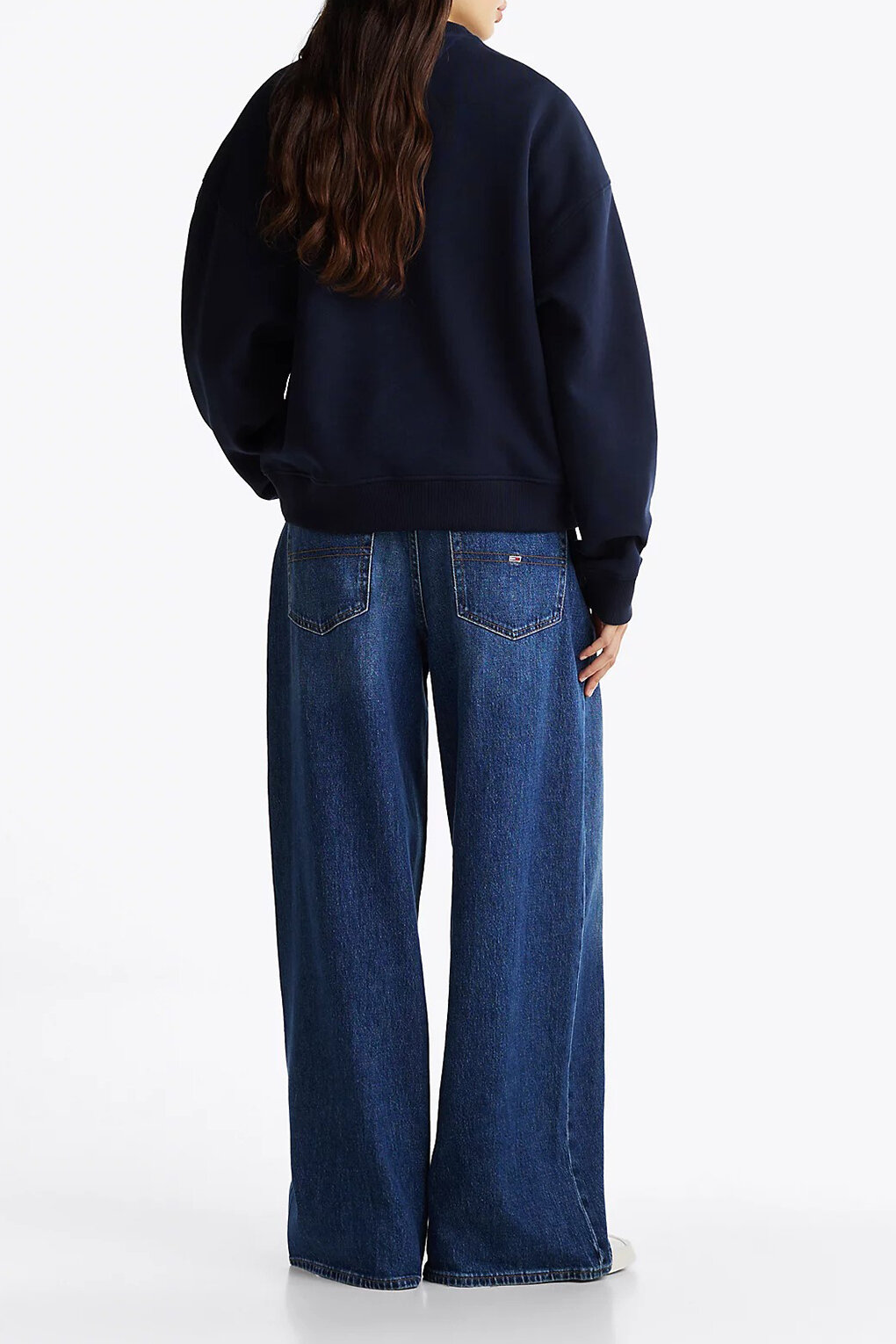 Толстовка Tommy Jeans, размер L, , синий — фото 1