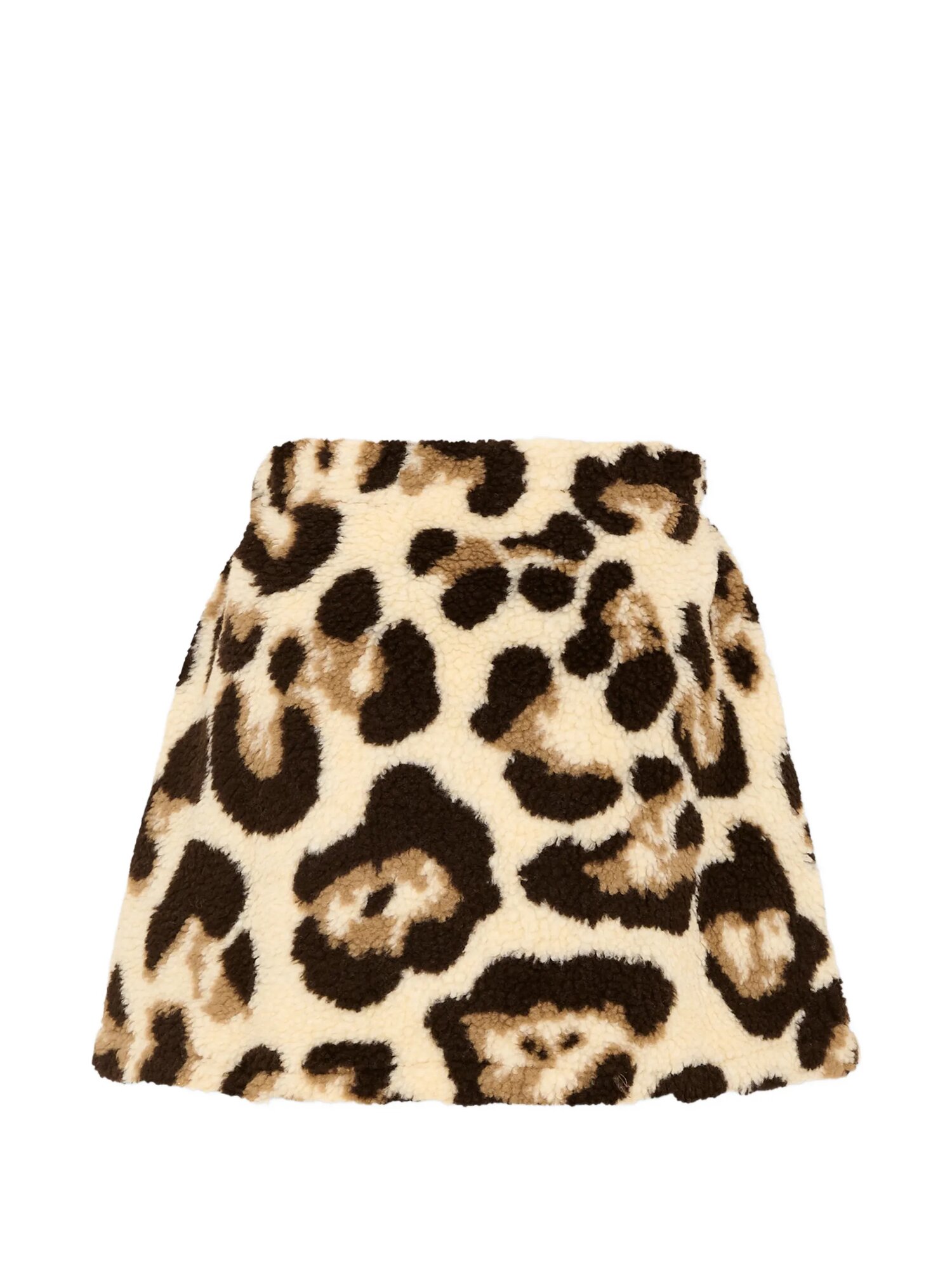 Юбка BARROW Leopard-print logo-patch skirt, размер 4 года — фото 1