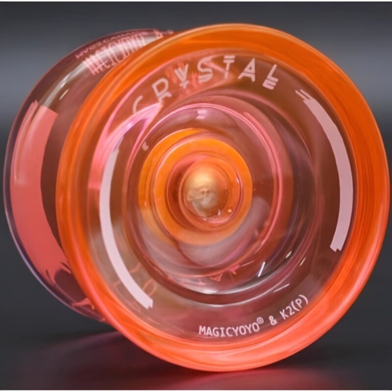 Йо-йо Magic K2 Crystal профессиональное трюковое, оранжевый
