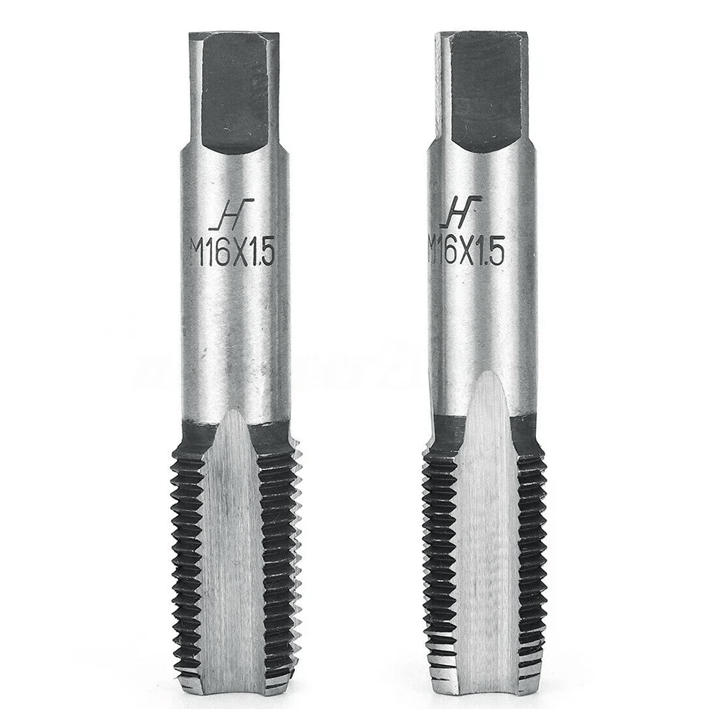 Метчики ручные M16x1,5 мм, 2 шт, из быстрорежущей стали