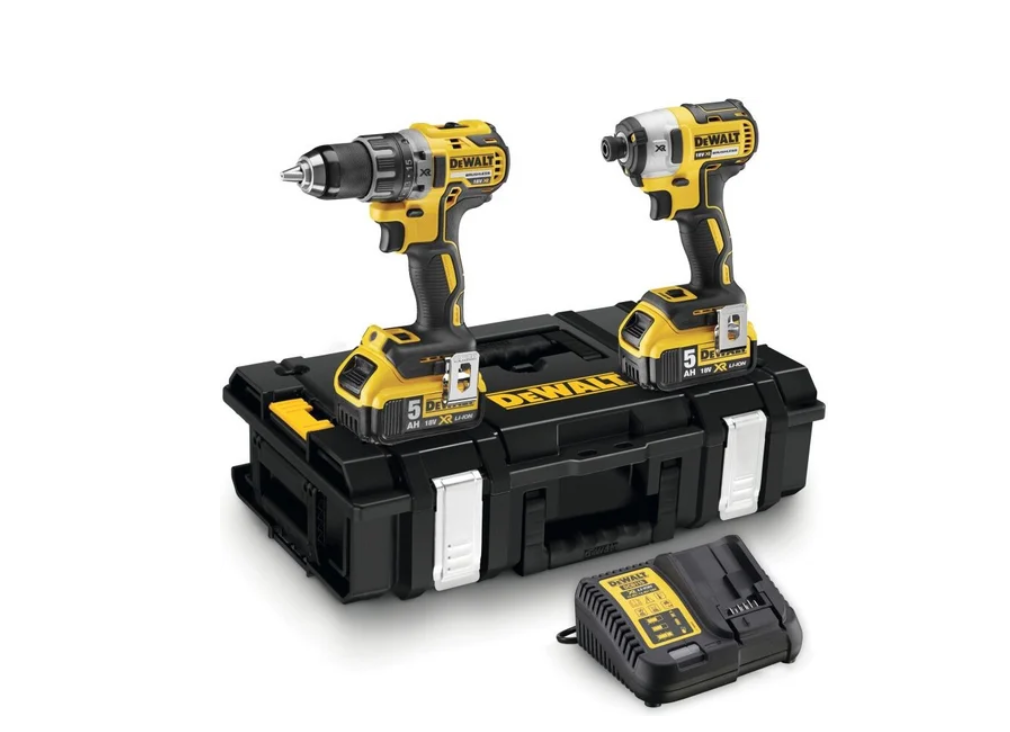 Набор электроинструментов DeWalt DCK266P2 (шуруповерт, винтоверт, 2 АКБ, кейс)