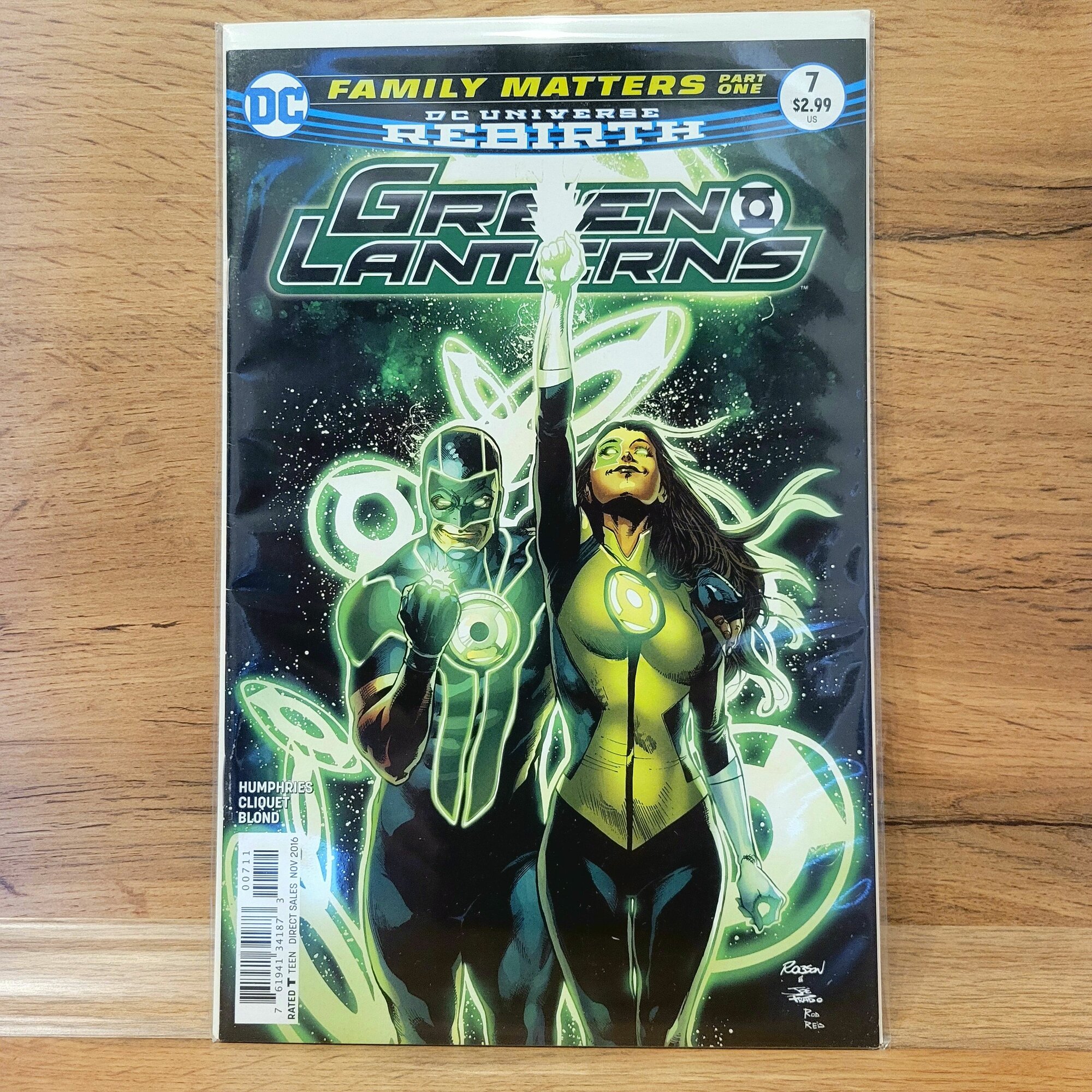 Green Lantern #7. Оригинальный Комикс.