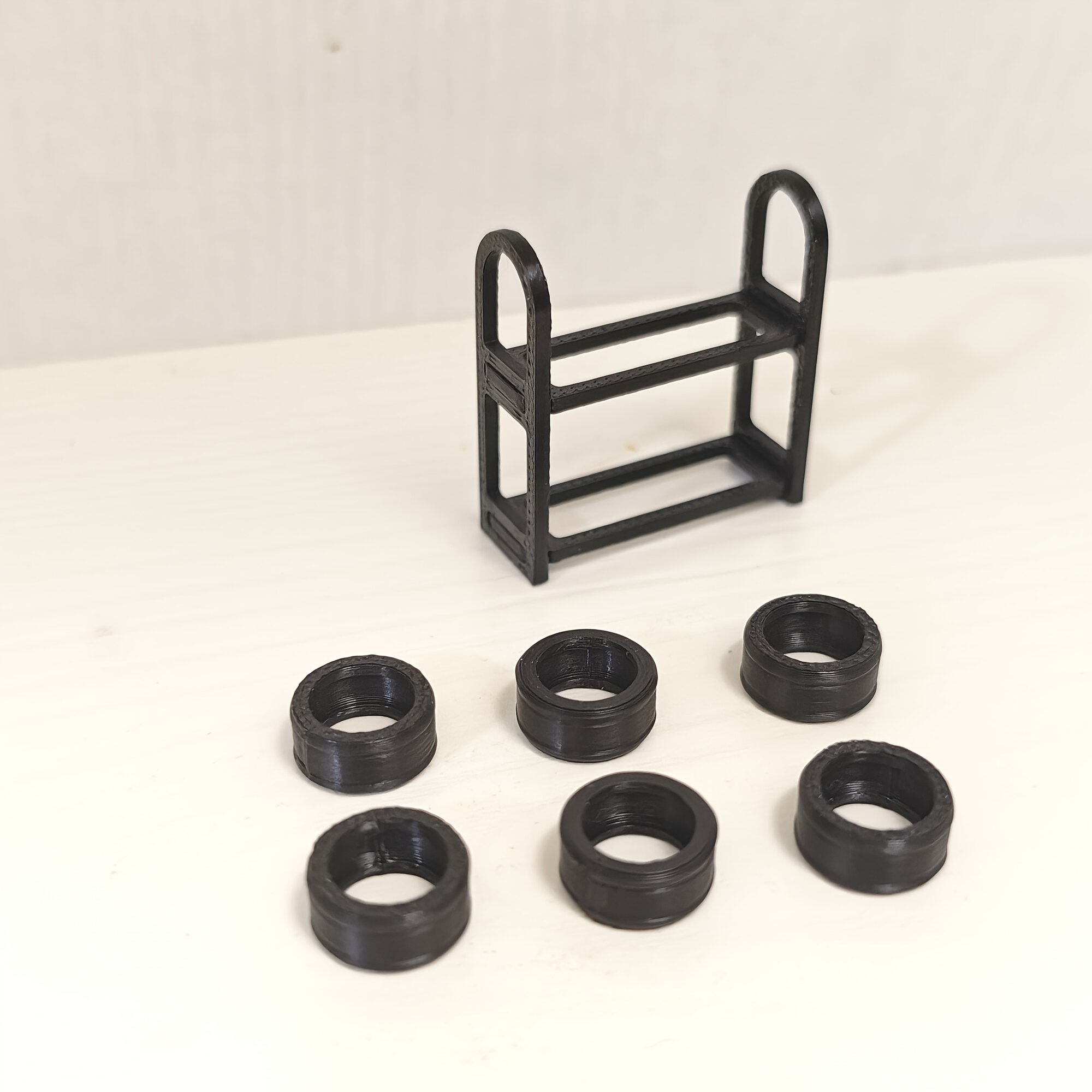Подставка для демонстрации моделей автомобилей 1/64, рампа, стеллаж для шин Dome Tire Rack