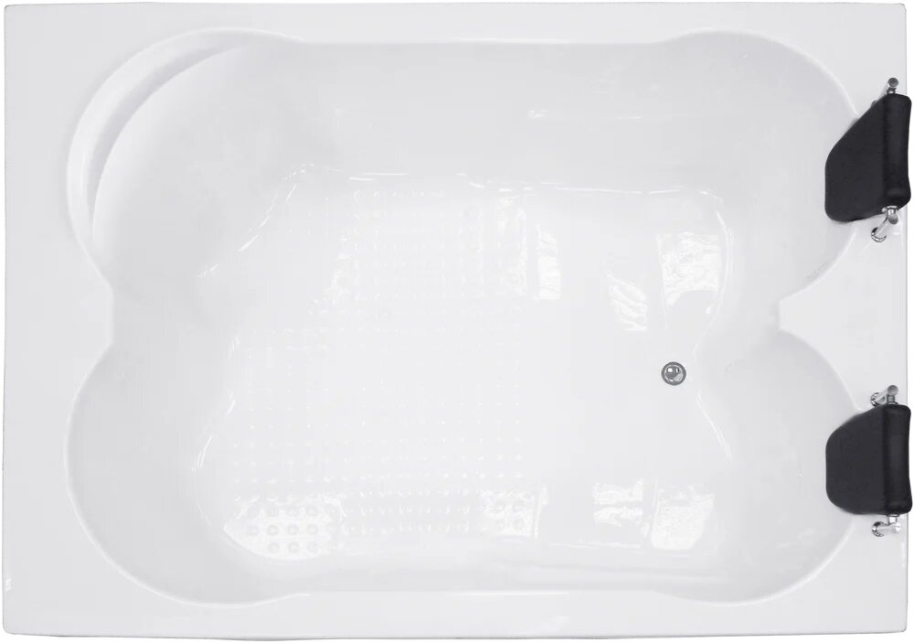Акриловая ванна Royal Bath Hardon RB083100K 200x149, с каркасом, пристенная, белая, глянцевая, прямоугольная