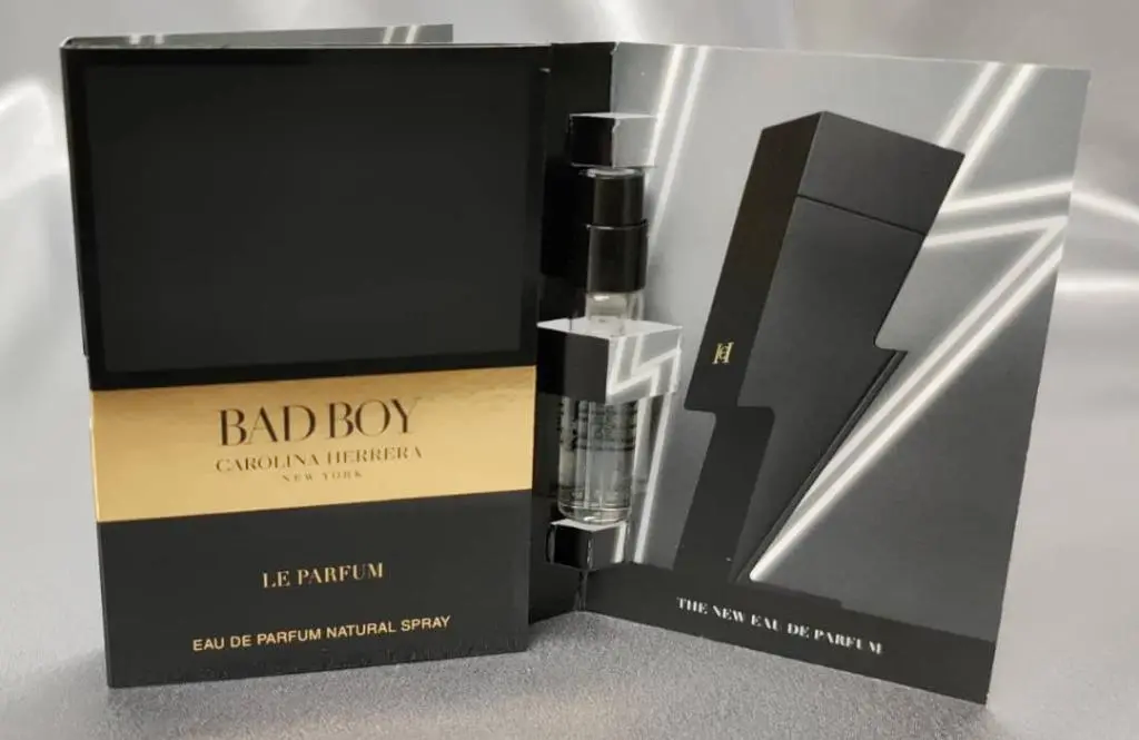 Бед Бой Ле парфюм для мужчин / миниатюра Carolina Herrera Bad Boy Le Parfum 1.5 мл