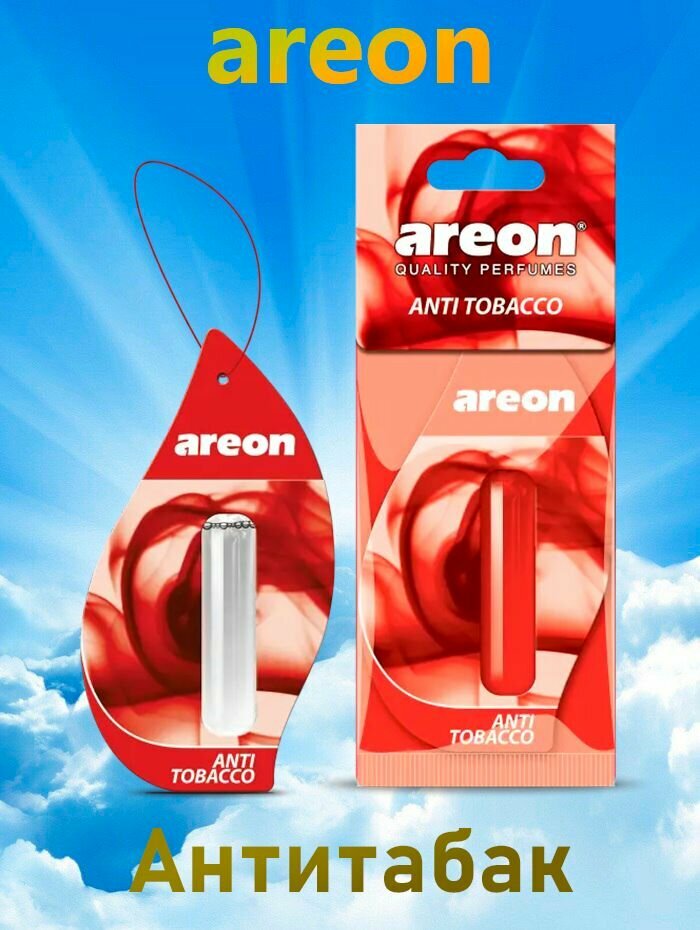 Areon Ароматизатор автомобильный, Антитабак, 5 мл