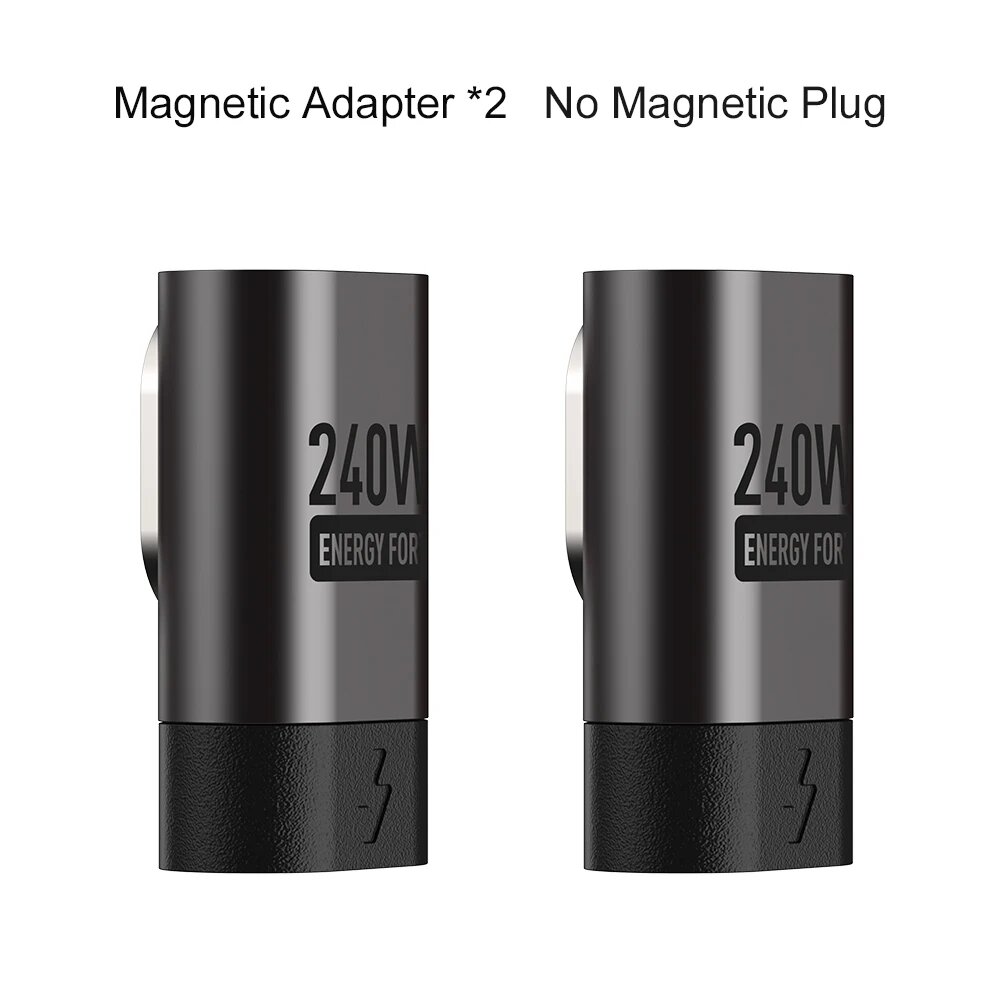 Магнитный адаптер 240W Type-C, 90D Plug x 2