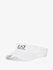 Шапка EA7 EMPORIO ARMANI Cotton logo-print visor для девочек, размер OneSize, бе...