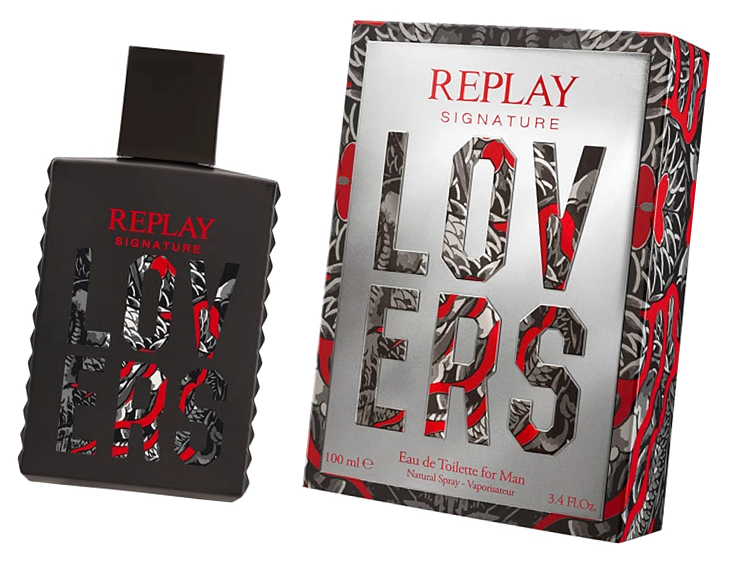 Мужская парфюмерия Реплей Сигначе Лаверс Фо Мэн 100 мл - Replay Signature Lovers For Man