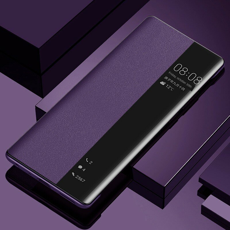 Huawei Mate 40 RS Porsche Design Полный защитный чехол, цвет Роланд Пурпл, амортизирующий дизайн для мобильного телефона