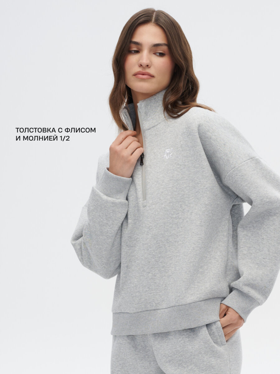 Толстовка спортивная RANK Competitor Fleece Halfzip