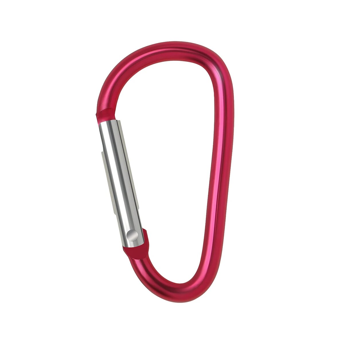 Розовый карабин Rose red, 10pcs