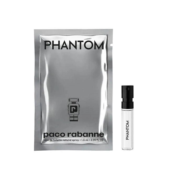Paco Rabanne Phantom туалетная вода 1.5 мл миниатюра мужская - Пако Рабан Фантом сэмпл парфюма