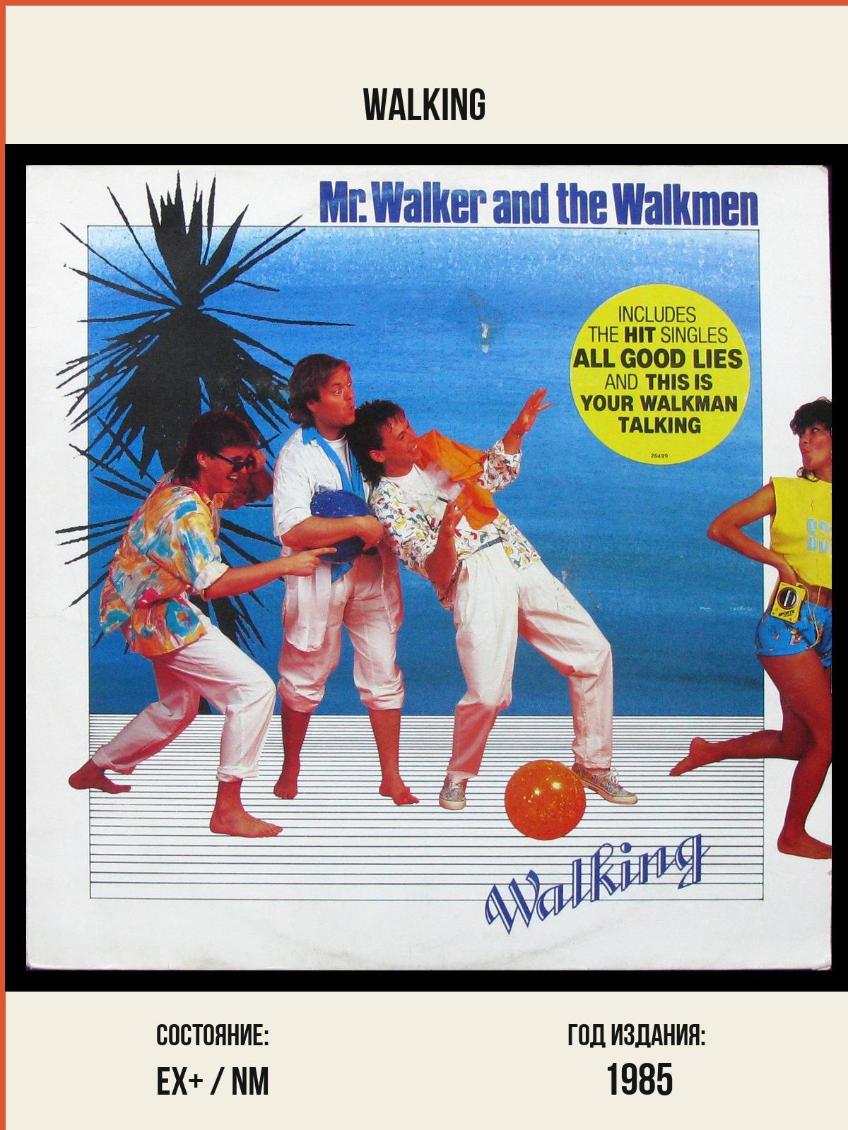 Виниловая пластинка CBS Mr. Walker And The Walkmen – Walking