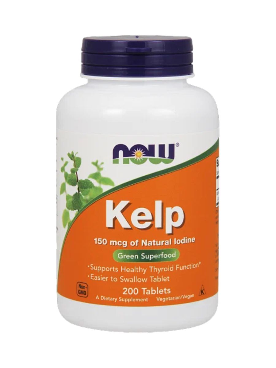 NOW Kelp 150 mcg 200 табл. — фото 1