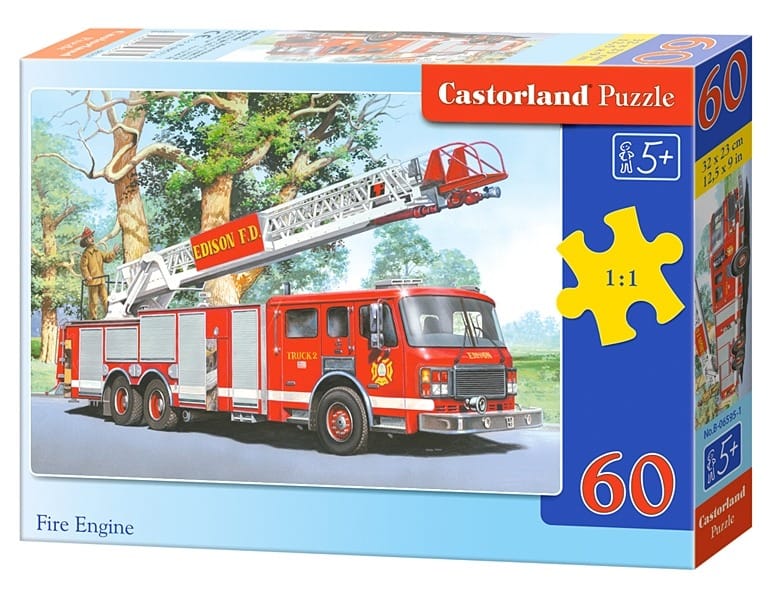 Пазл Castorland Пожарная охрана, 60 элементов, 32 x 23 см