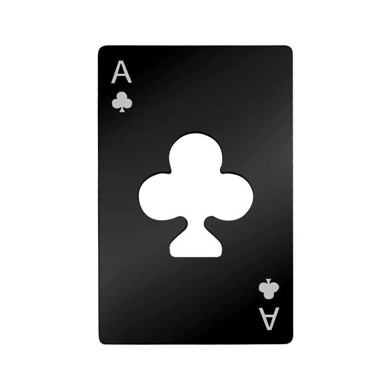 Открывалка для бутылок из нержавеющей стали Черный, 1pc Black B