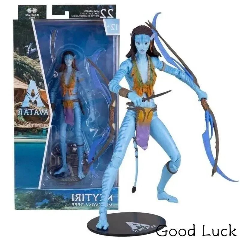 Фигурка аниме Аватар Нейтири ; Avatar Neytiri фигурки ; коллекционная статуэтка для рабочего стола, украшение для стола, 1 шт. (Высота 18 см)