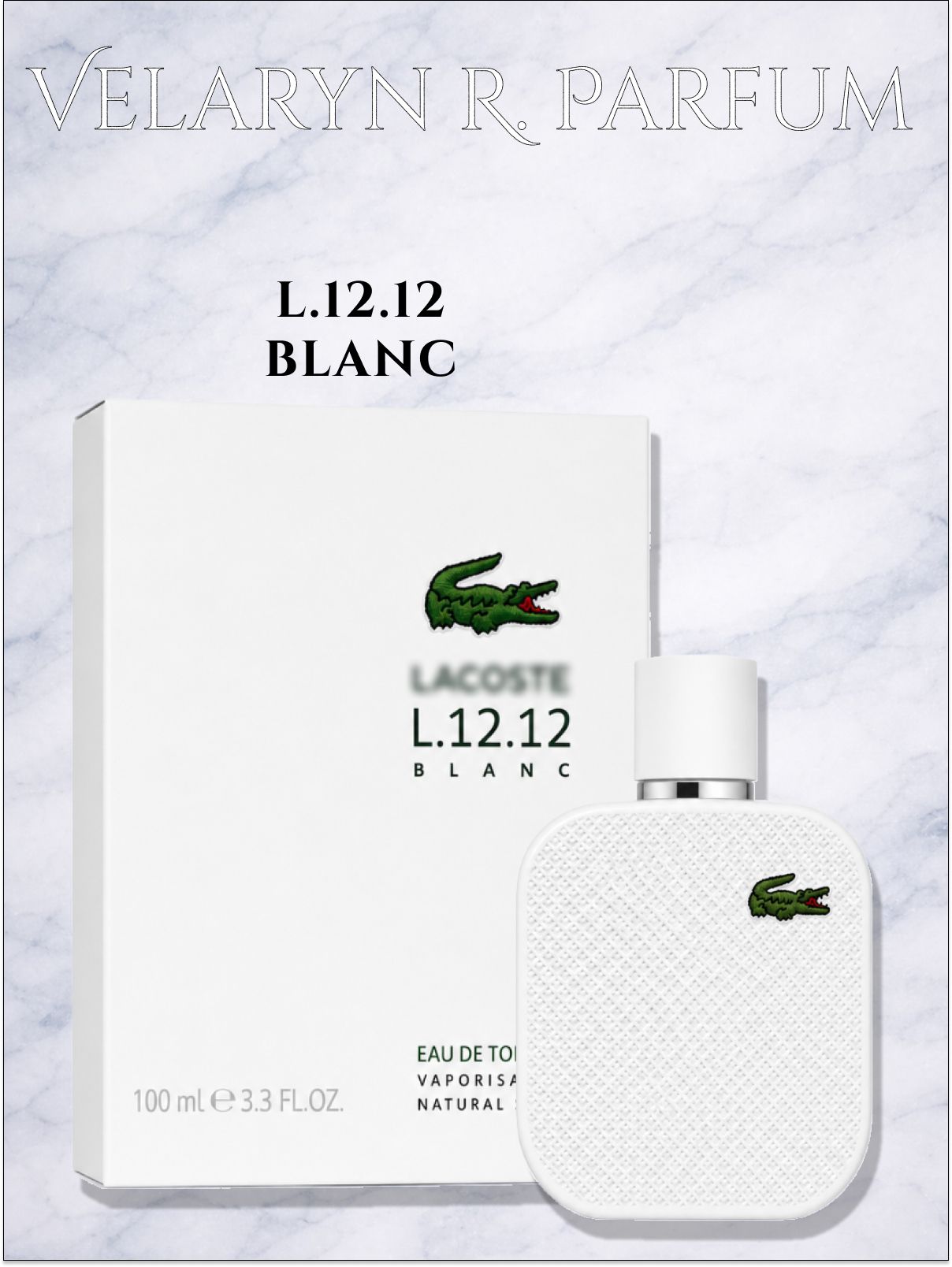 Lacoste l.12.12 Blanc/Туалетная вода/100мл
