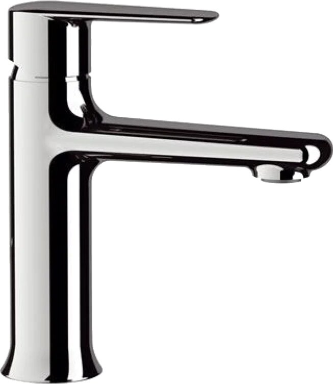 Смеситель для раковины Remer Vanity V12 хром, глянцевый, кран для ванной в раковину, из латуни, рычажный, с керамическим картриджем