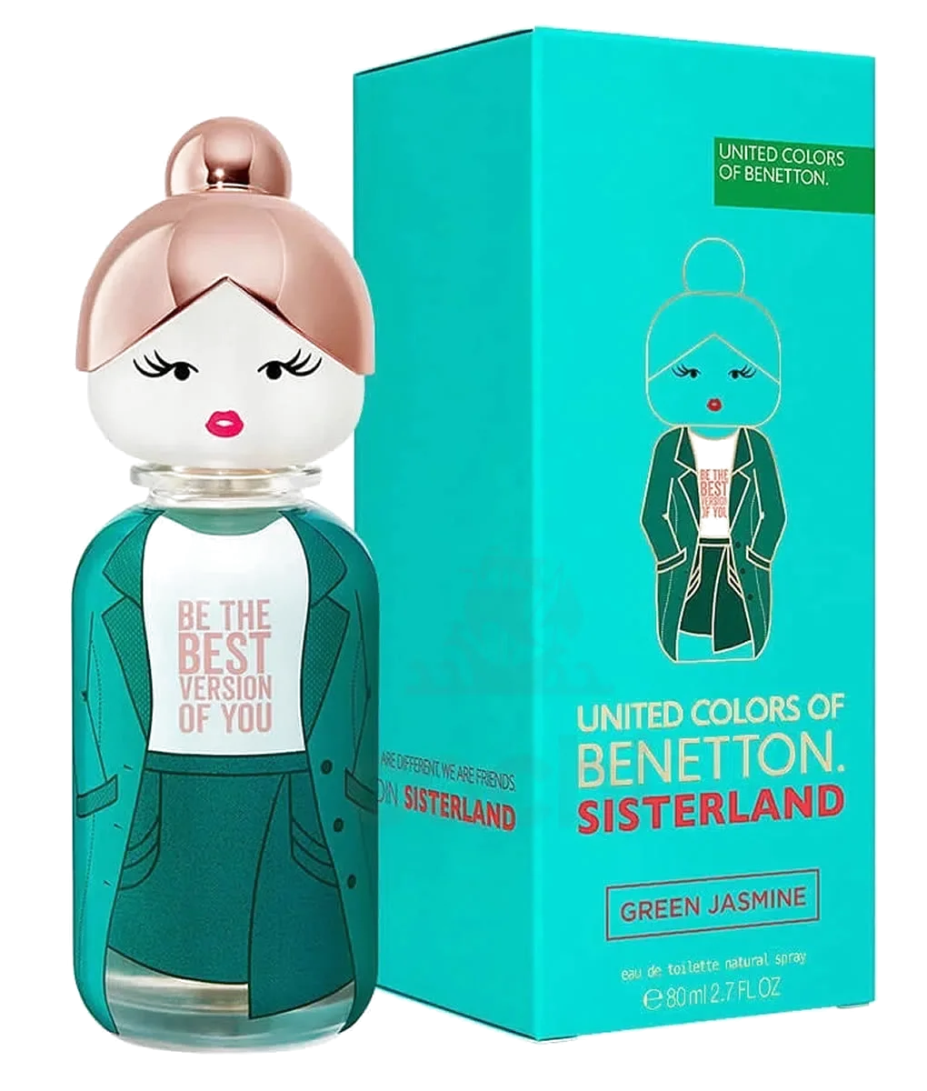 Туалетная вода Бенеттон Систерленд Грин Жасмин 80 мл женская / Benetton Sisterland
