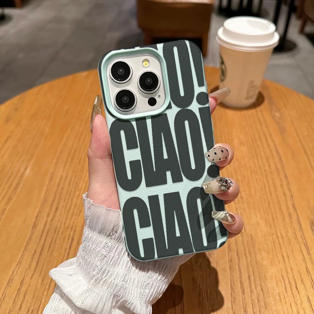 Чехол Ciao Design для iPhone 17, 12 Plus, 11 Pro Max, 13, 16, 15, 14, 17E, 16E Green, For iphone 17