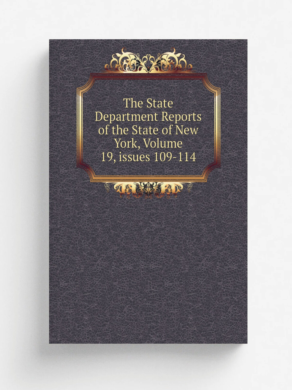 The State Department Reports of the State of New York, Volume 19. issues 109-114