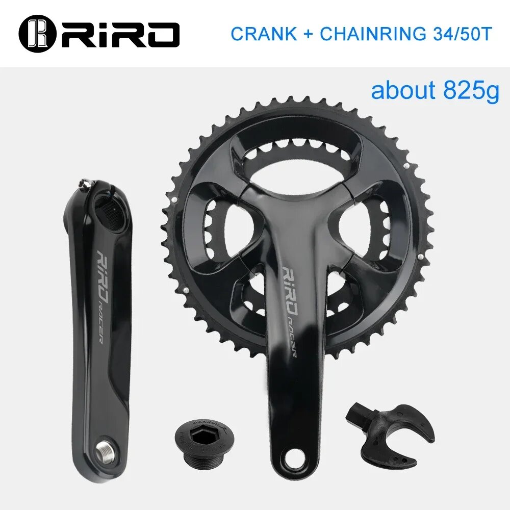 RIRO RACER R9 Шатуны для шоссейного велосипеда 170 мм 50-34T without BB