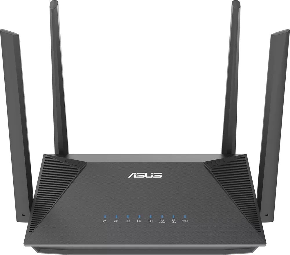 Роутер wifi (Маршрутизатор) беспроводной Asus AX1800 10/100/1000BASE-TX/4G ready (RT-AX1800U)