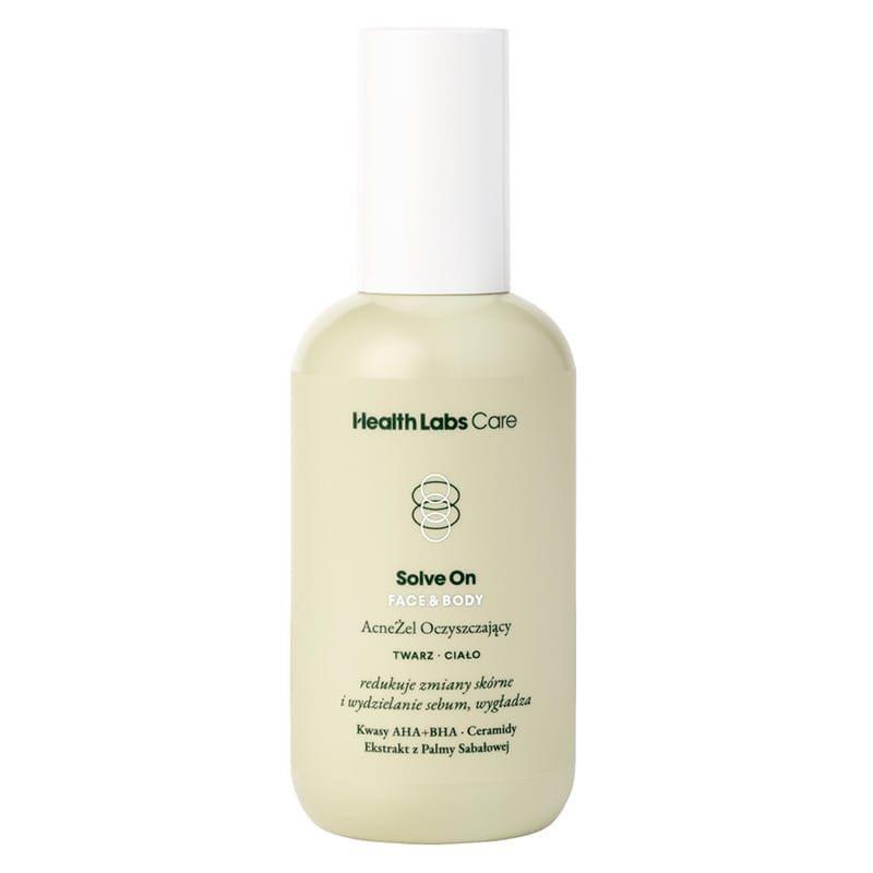 Средство для умывания Health Labs Care Solve On Face And Body Acne el Очищающий гель 200 мл