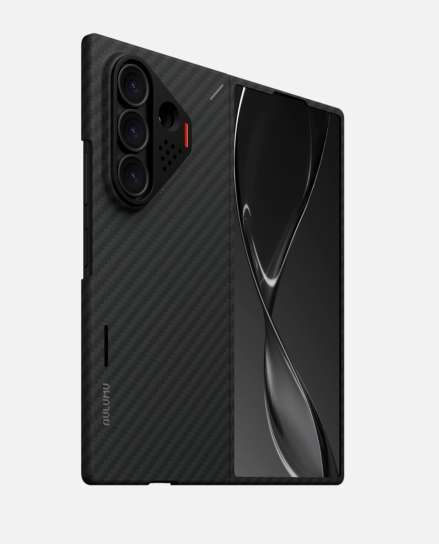 Чехол для Galaxy Z Fold8 Ultra, Aramid Fiber SF8 Ultra Aramid Fiver, черный