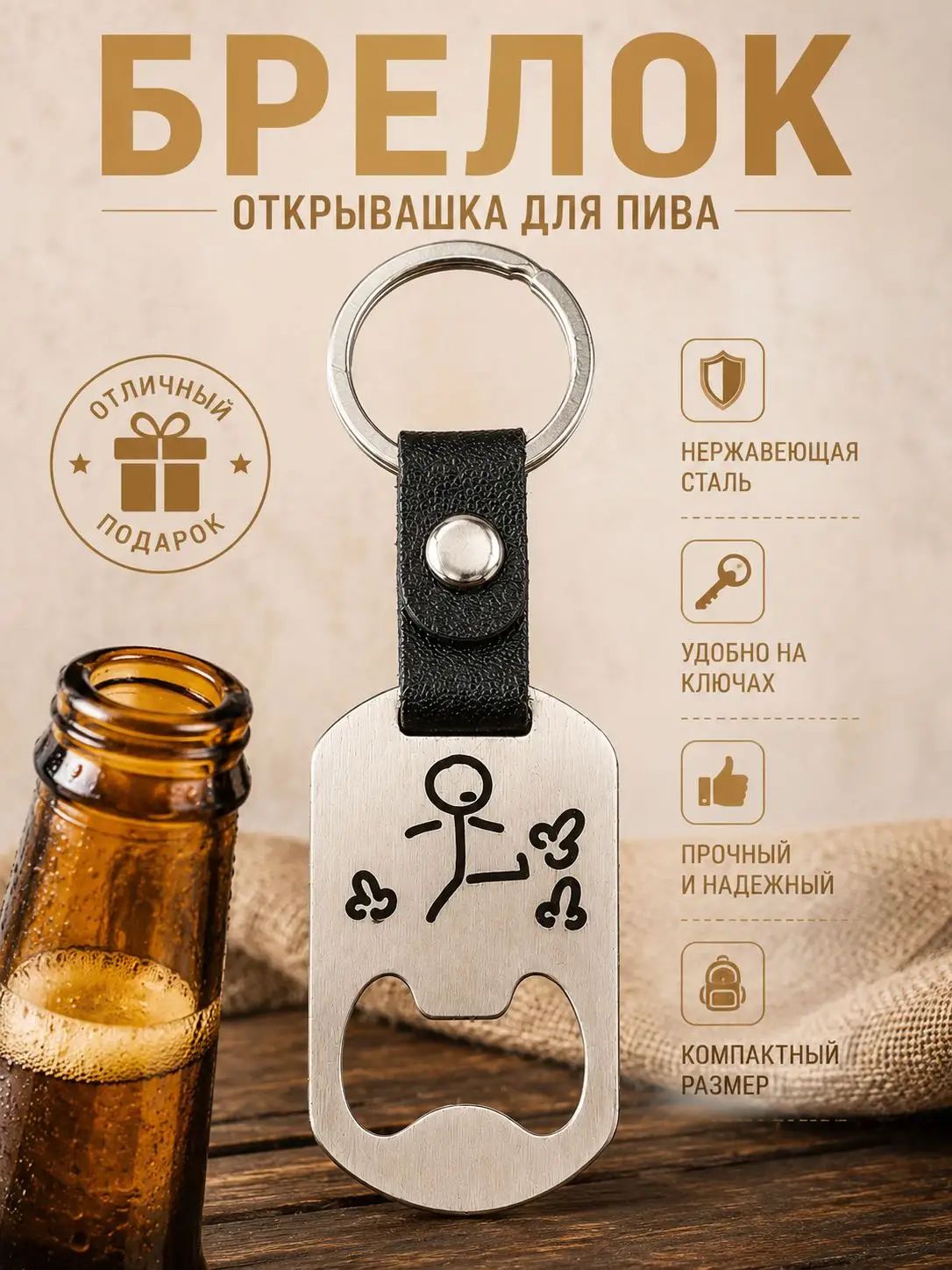 Открывашка для пива "Планы"-ml