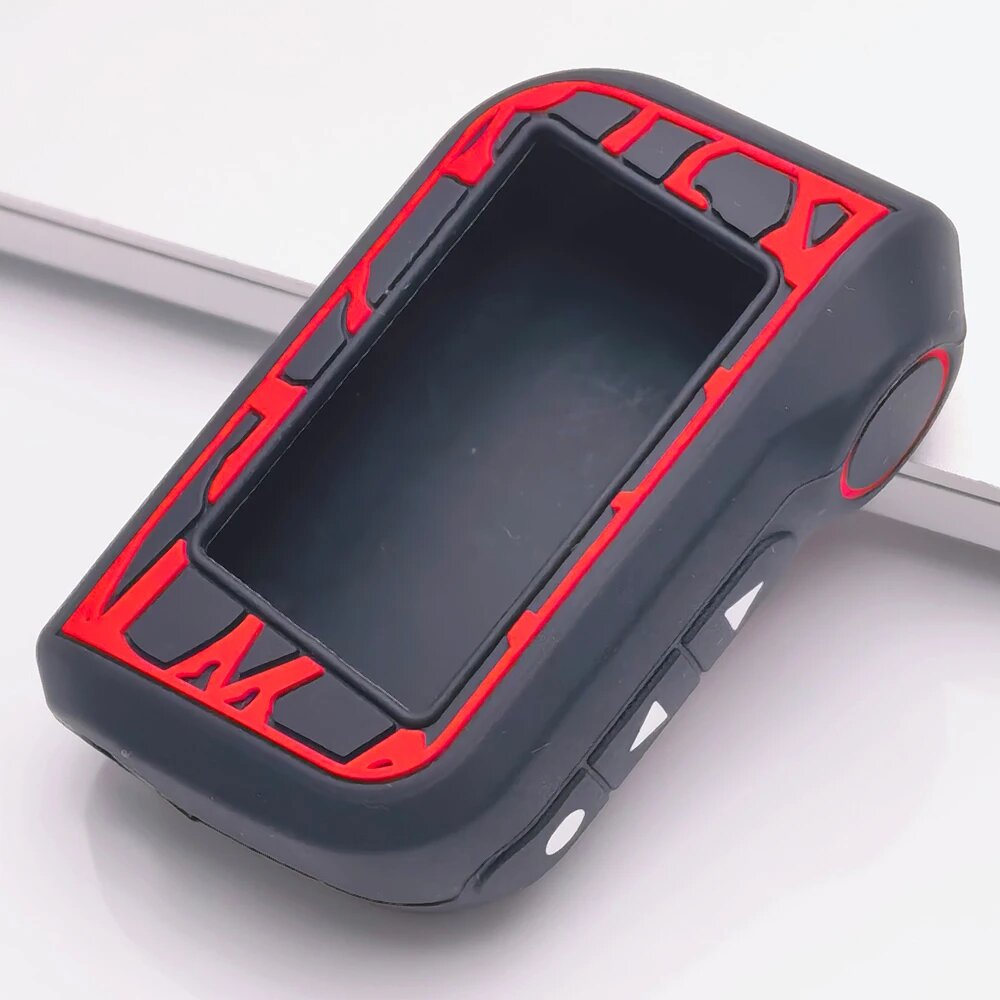 Силиконовый Чехол-аксессуар Для Ключа Starline A93 A63 (российская Версия) Red