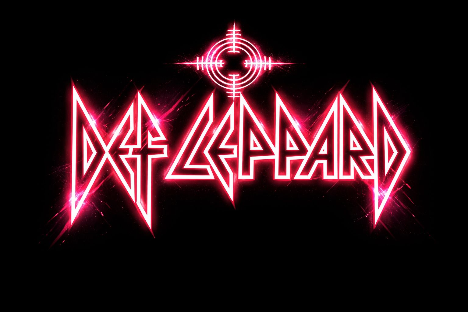 Флаг " Def Leppard", двусторонний, большой размер 90х140 см, полиэстер, Уличный