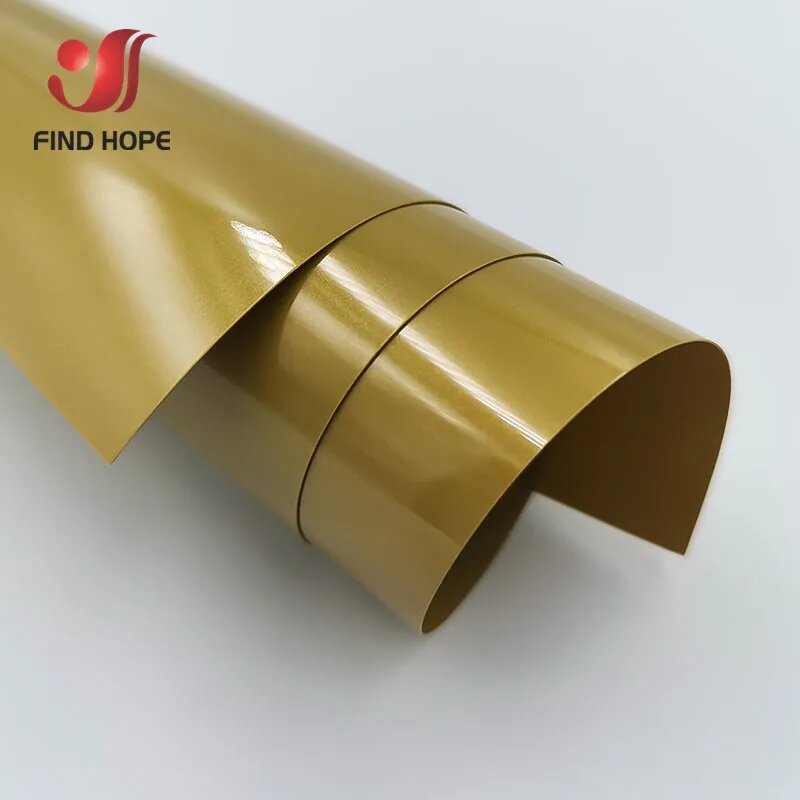 Findohope термотрансферная пленка для ткани 30x25 Бежевый, 12in x 10in(30x25cm), Желтый, Dark gold