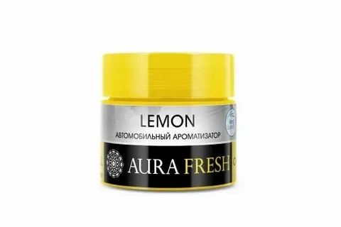 Ароматизатор воздуха на панель приборов AURA FRESH CAR GEL Lemon
