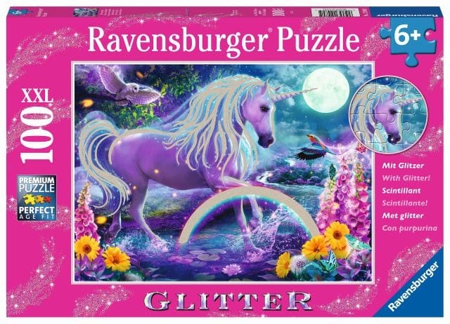 Пазл Ravensburger Блестящий единорог, 100 элементов