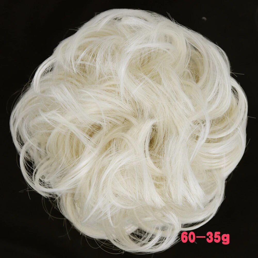 Синтетический шиньон завитой, цвет Q5-60