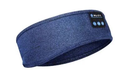 Bluetooth-маска для сна с наушниками, темно-синий