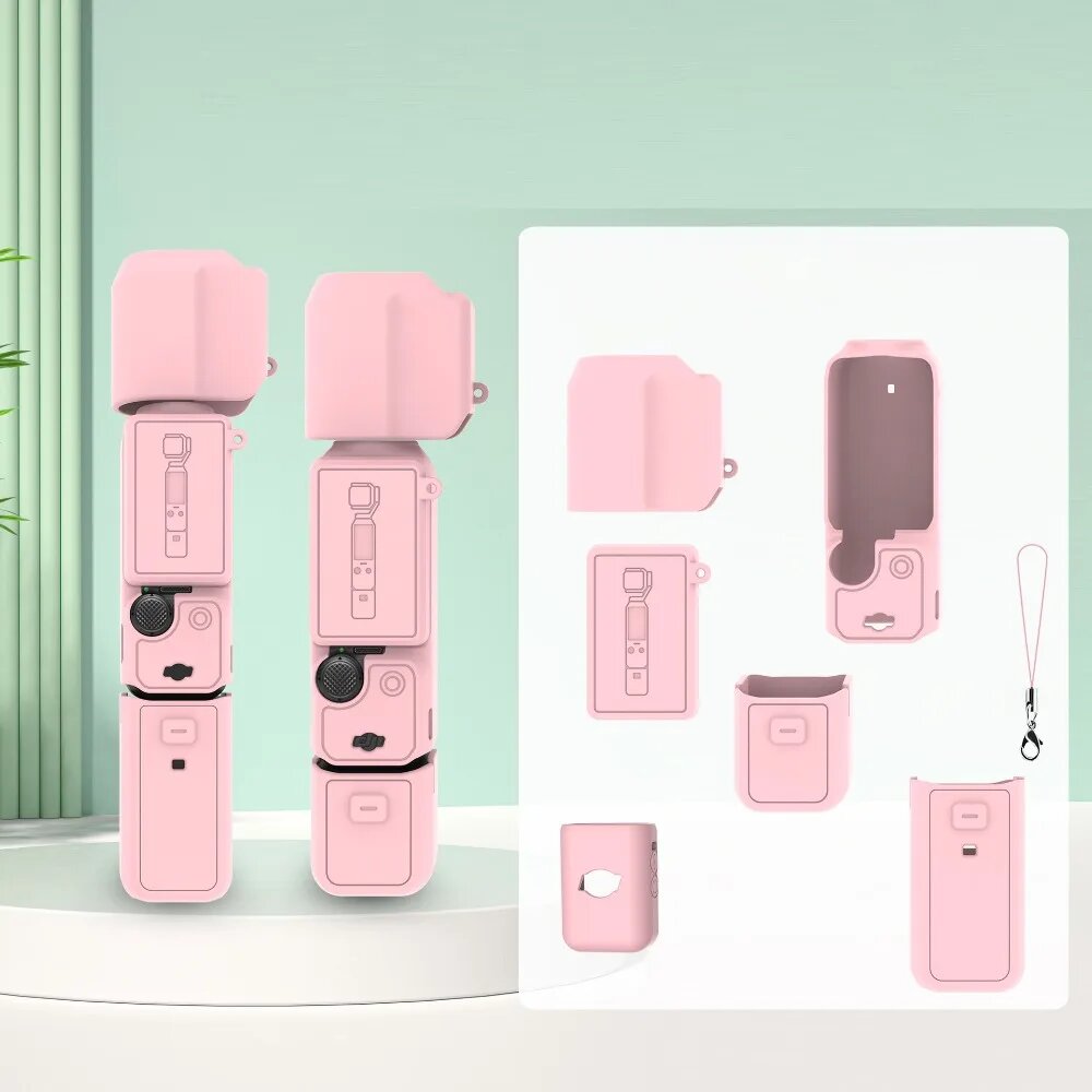 Силиконовый чехол для DJI Osmo Pocket 3, Pink