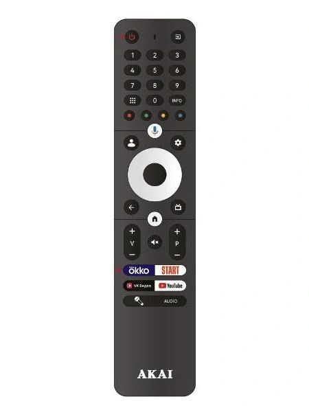 Пульт ДУ для ТВ, приставки ТВ, DVD-плеера AKAI CX-626 (Google series)