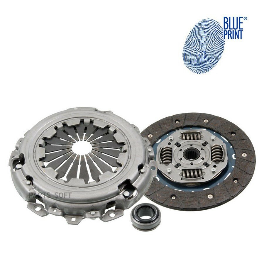 Комплект сцепления от официального дистрибьютора, BLUE-PRINT, артикул ADP153022