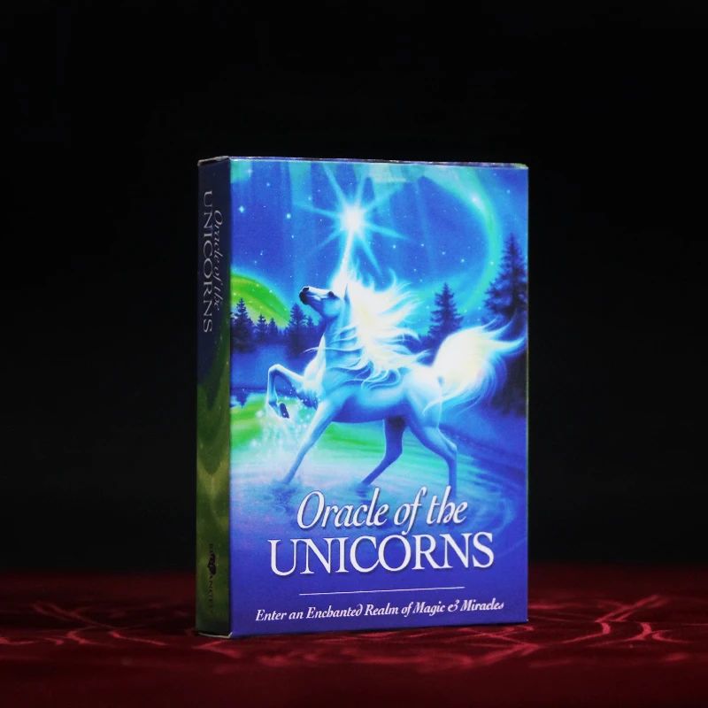 Unicorn Oracle Колода карт Единорог загадочная игра в Таро.