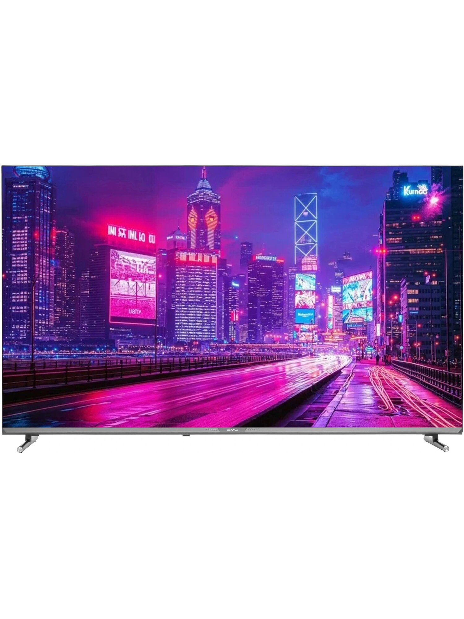 50" (127 см) Телевизор EVO TV 50 QLED, серый
