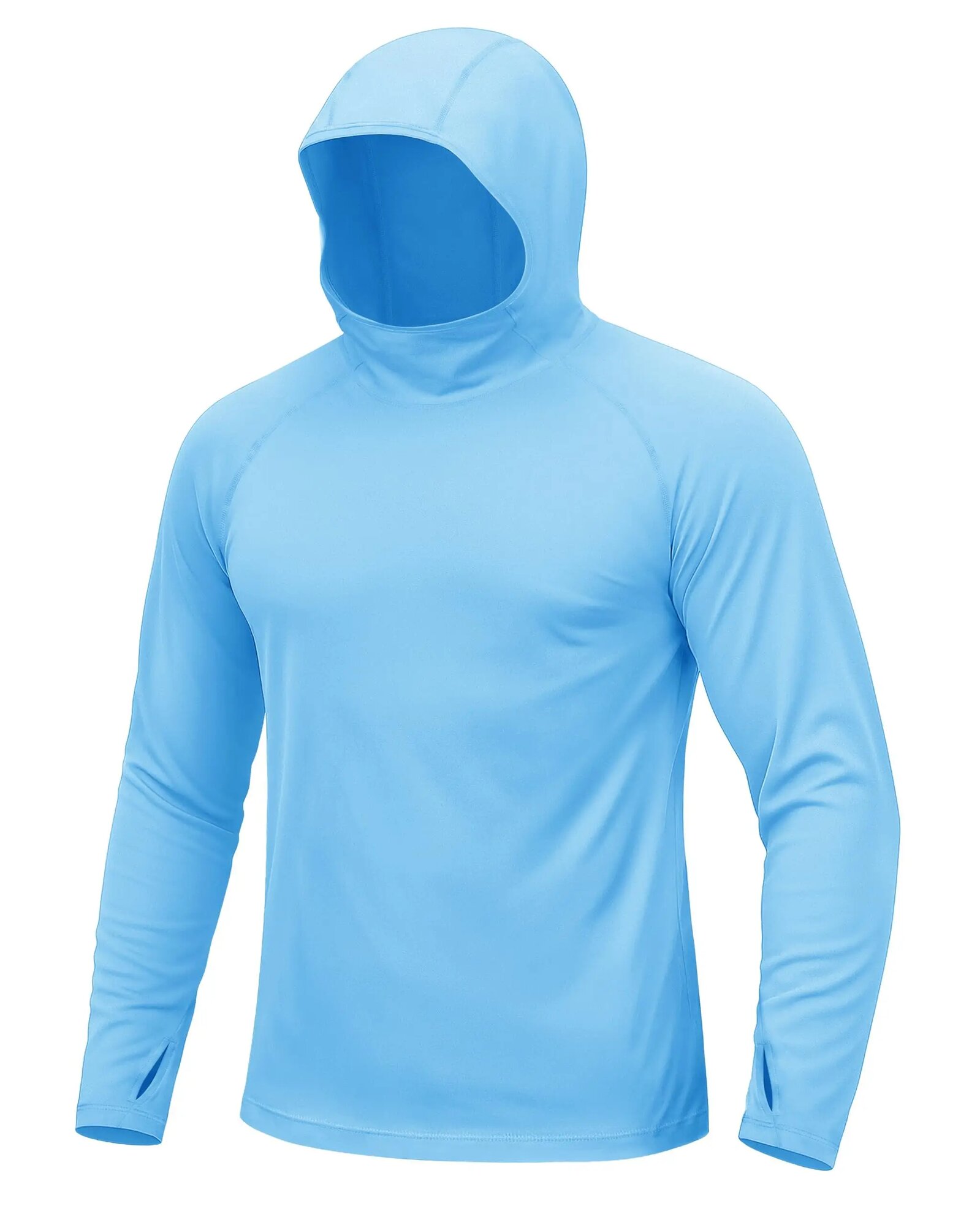 MAGCOMSEN Мужская футболка-рашгард UPF 50+ Sky Blue