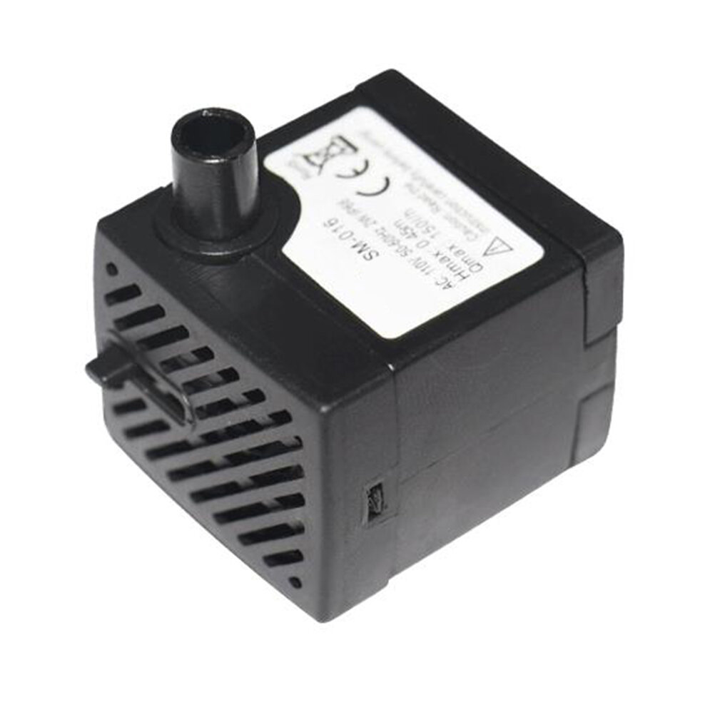 Надёжный Подводный Насос 2W 150L/H для Фонтанов Аквариумов и Озеленения 3 60X3 30X2 50CM