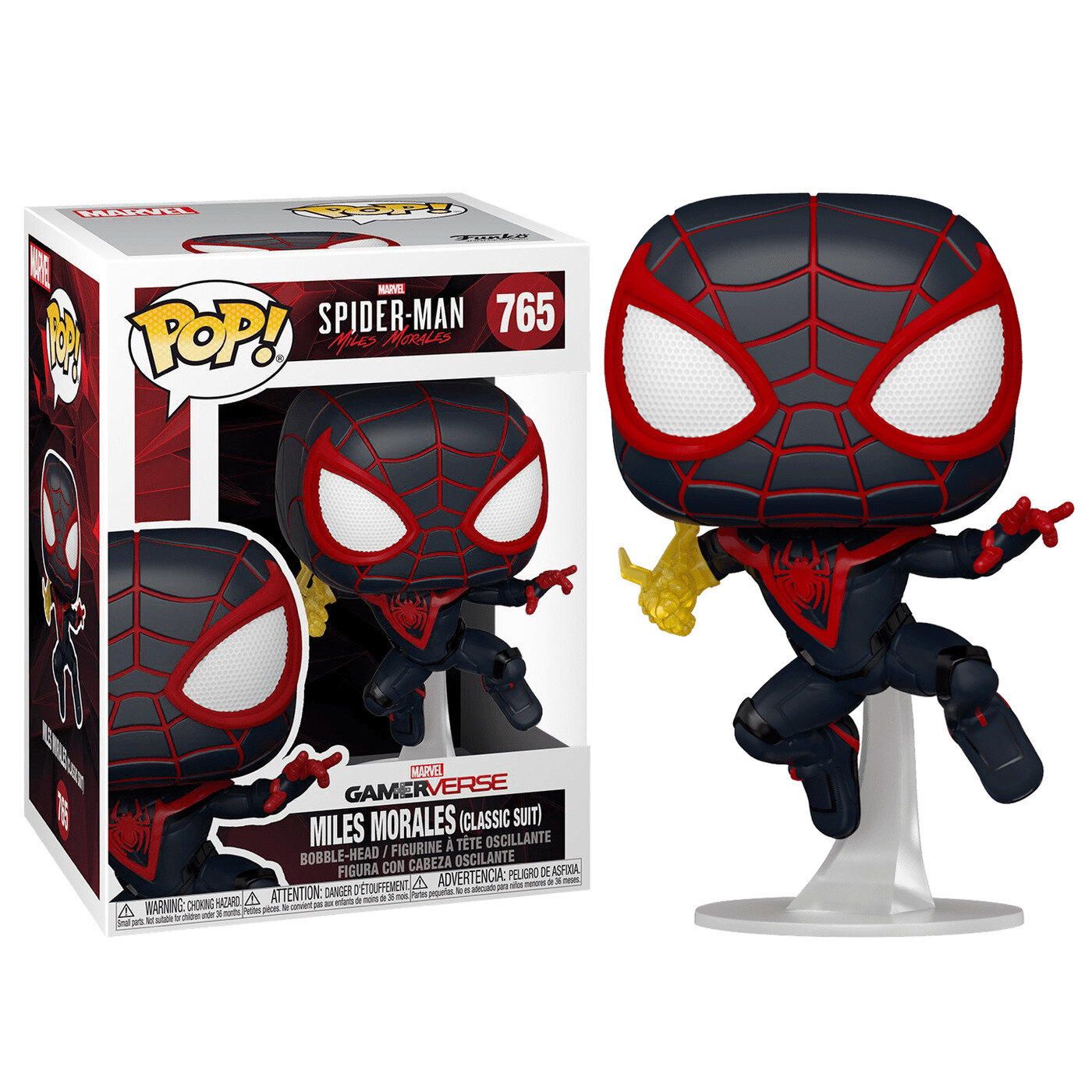 Фигурка Funko POP Miles Morales из игры Spider-Man: Miles Morales