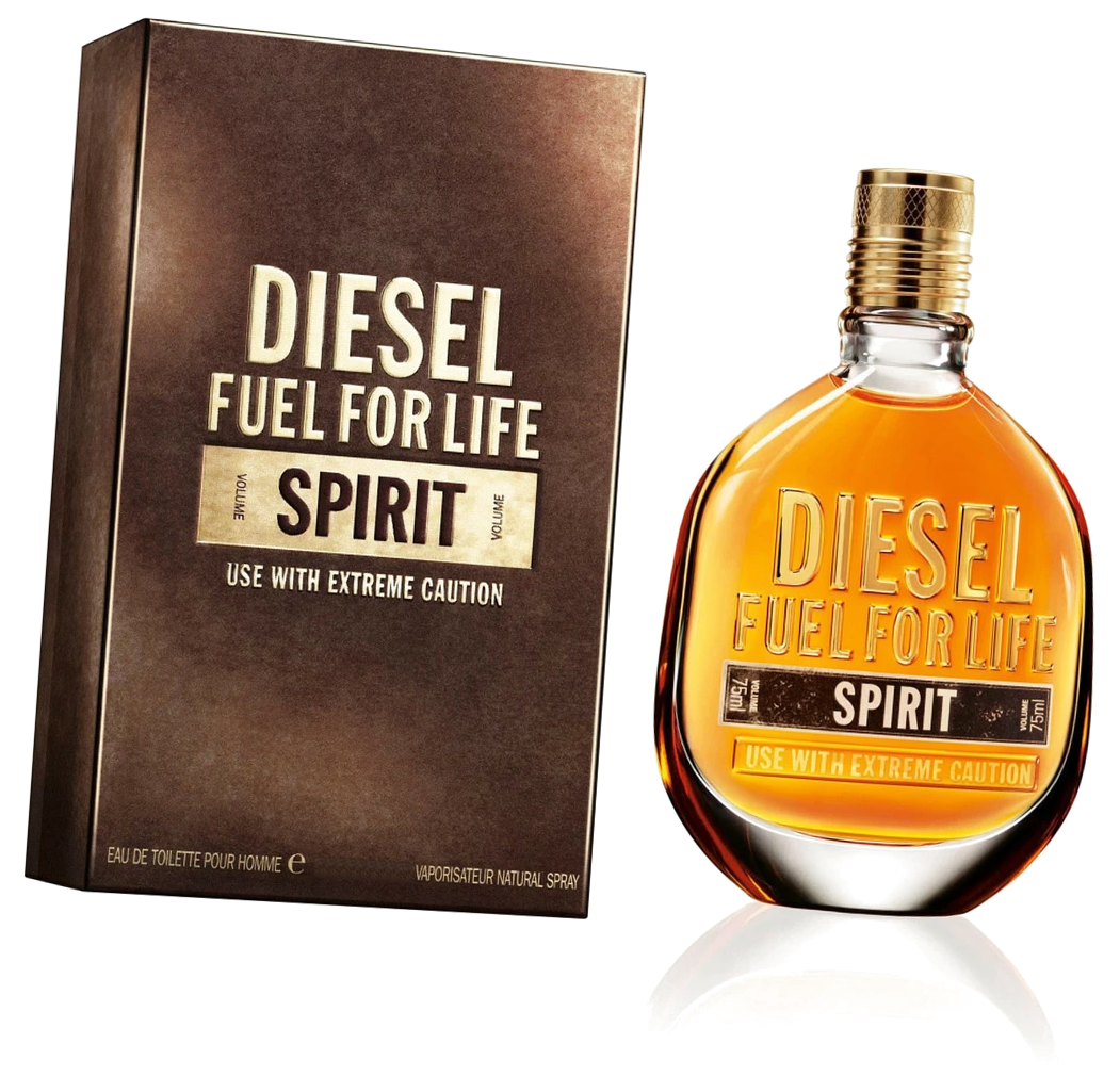Аромат для мужчин Дизель Спирит 75 мл - Diesel Fuel For Life Spirit