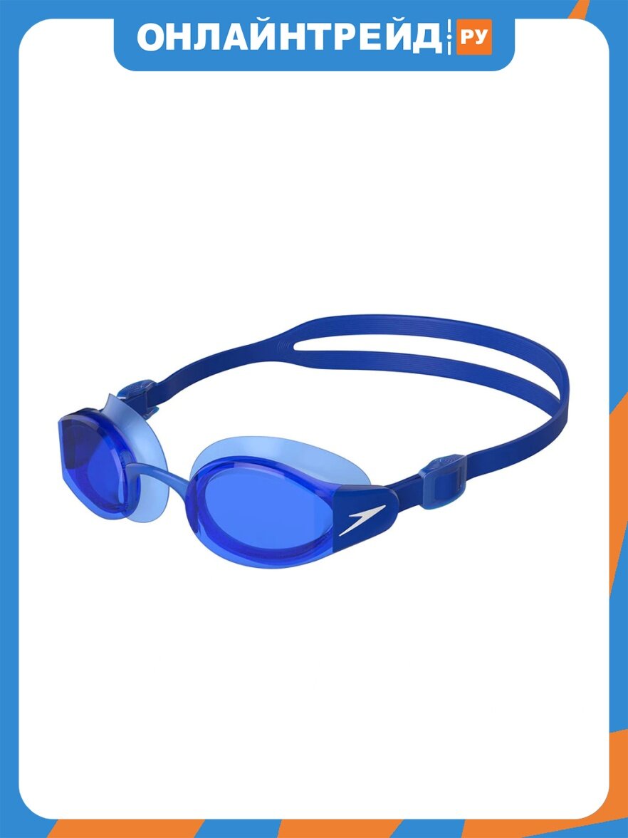 Очки для плавания Speedo Mariner Pro 8-13534D665, синие линзы, синяя оправа
